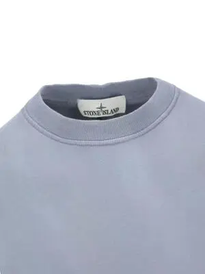Stone Island Crew Neck Sweatshirt With Raglan Sleeves