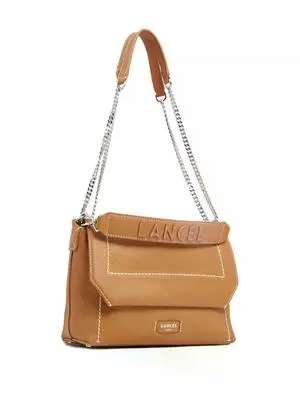LANCEL Ninon Soft Flap Crossbody Bag - Brown