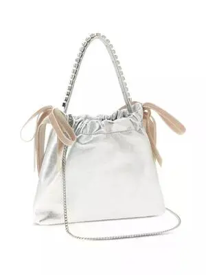 JIMMY CHOO Mini Drawstring Tote Bag