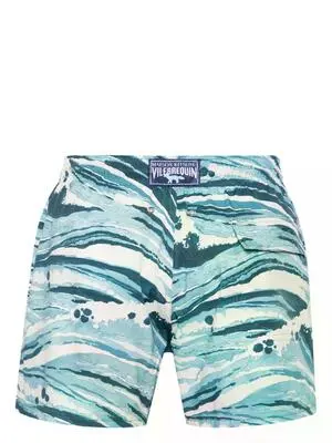 Maison Kitsuné Moorise Swim Shorts - Blue