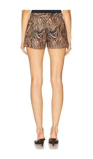 ZULEYHA KURU Animal Print Shorts