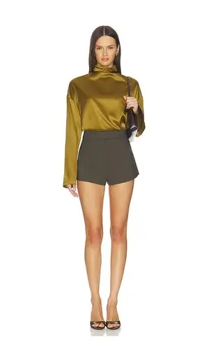 SRG Atlas Silk Top - Olive