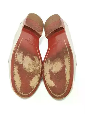 TOD'S Embossed Leather Loafers