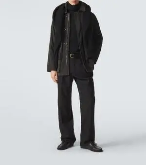 SAMAN AMEL City Suede Jacket