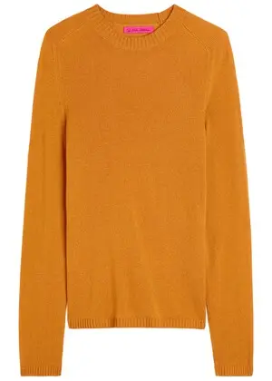 THE ELDER STATESMAN Cashmere Jumper - Orange
