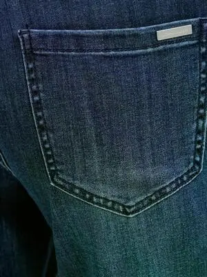Joseph Ribkoff Silver-tone Hardware Denim Jeans