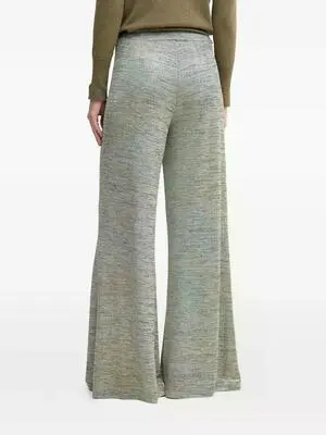 Joseph Ribkoff Metallic Effect Wide Leg Trousers