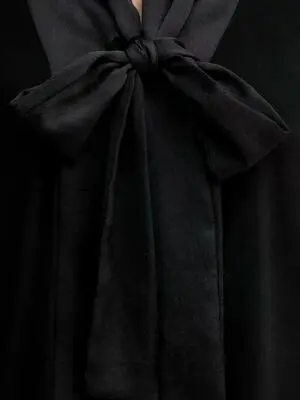 Joseph Ribkoff Bow Detail Blouse - Black
