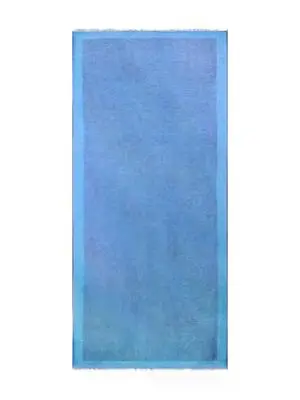 Etro Paisley-pattern Scarf - Blue