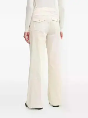 Joseph Ribkoff Button-detailed Wide-leg Trousers