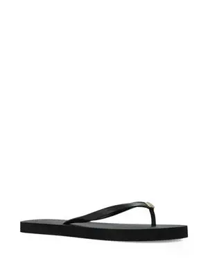 Melissa Odabash Logo Detail Flip Flops