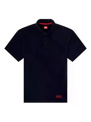 DIESEL® Joshua-d-core Embroidered-logo Polo Shirt - Blue