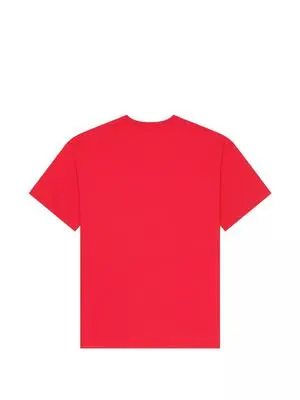 Givenchy Logo-patch Short-sleeve T-shirt - Red