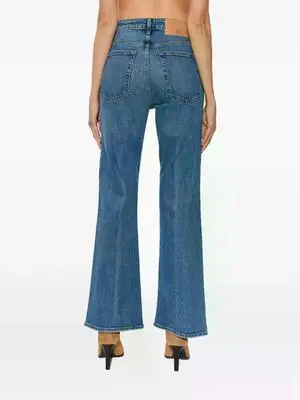 Ulla Johnson Button-up Pocket Jeans - Blue