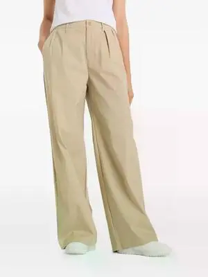 NEW BALANCE Boylston Pleated Trousers - Neutrals