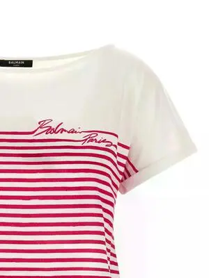 Balmain Striped T-shirt