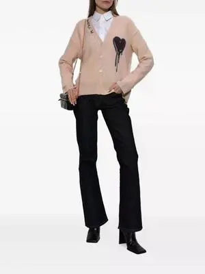 Zadig&Voltaire Dark Flared Jeans With Contrast Stitching