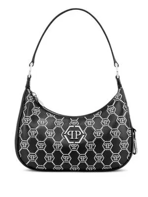Philipp Plein Logo Embellished Shoulder Bag