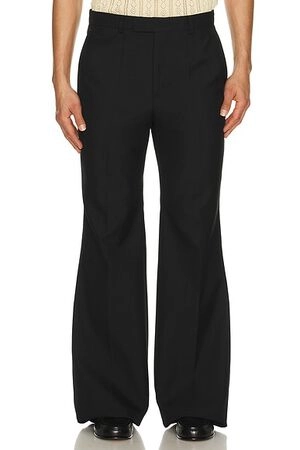 Valentino Garavani Diagonal Wool Trouser - Nero