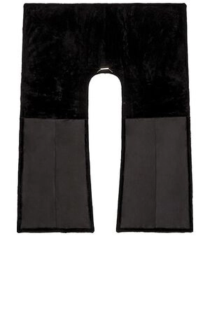 Nour Hammour Edra Draped Shearling Cape