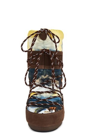 Moon Boot X Guest In Residence Icon High Postcard Boots - Cocoa