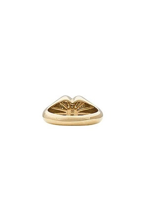SYDNEY EVAN Small Pave Heart Ring