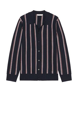 Simkhai Elio Striped Cardigan - Midnight Multi