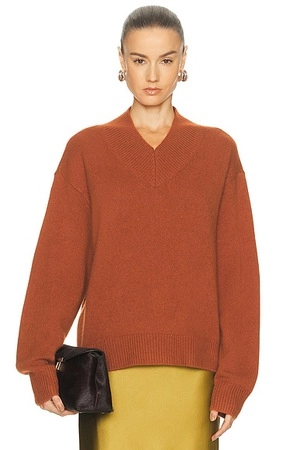 SRG Doris Cashmere V-neck Sweater