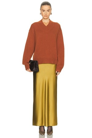 SRG Doris Cashmere V-neck Sweater