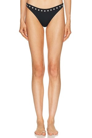 Staud Gemma Bikini Bottom - Black
