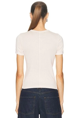 Enza Costa Supima Cotton Short Sleeve Tee