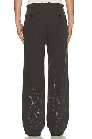 We11Done Painted Wide Leg Trousers