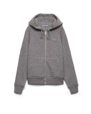 Prada Cashmere Hooded Cardigan