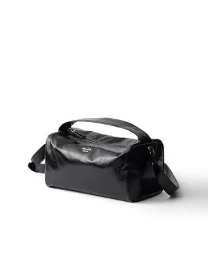 Prada Leather Shoulder Bag - Black