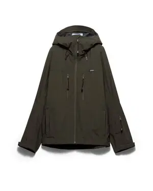 Prada Technical Fabric Hooded Jacket
