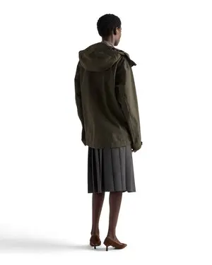 Prada Technical Fabric Hooded Jacket