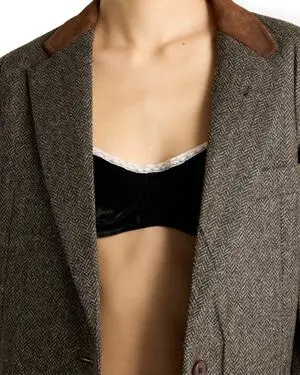 Prada Velvet Bra