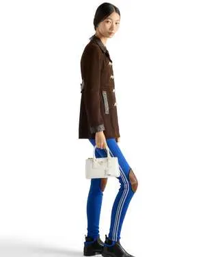Prada Galleria Patent Saffiano Leather Mini Bag - White