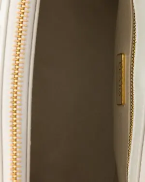 Prada Galleria Patent Saffiano Leather Mini Bag - White