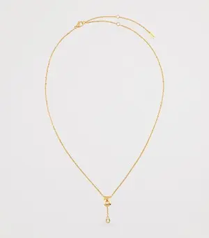 Chanel Gold And Diamond Extrait De N°5 Necklace