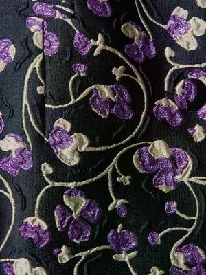 La DoubleJ Floral Jacquard Blazer
