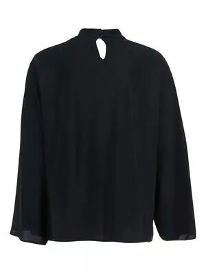 Federica Tosi Criss-cross Neck Blouse - Black