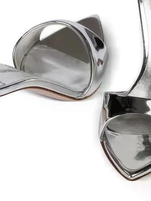 LE SILLA Bella -tone Stiletto Sandals - Silver