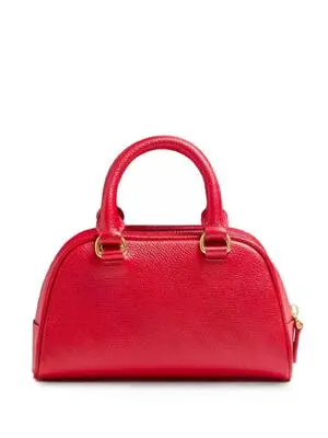 Valentino Garavani Vlogo Signature Mini Bowling Bag - Red