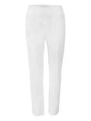 Carolina Herrera Emilie Slim-leg Trousers - White