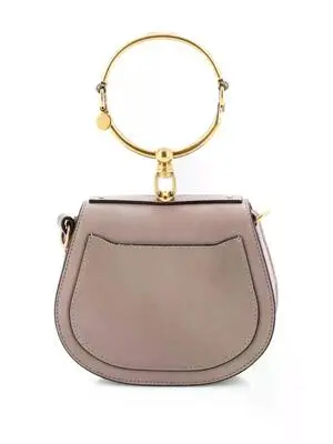 Chloé Nile Leather Small Crossbody Bag - Neutrals