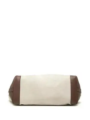 Gucci Canvas Craft Tote Bag