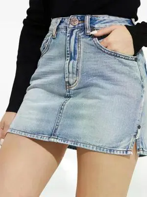ONETEASPOON Zip Pocket Mini Skirt