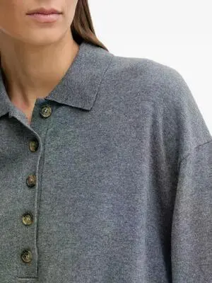 Marc O'polo Long-sleeve Knitted Polo Shirt