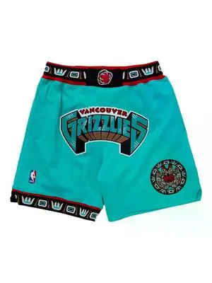 Mitchell & Ness Vancouver Grizzlies 1995-1996 Authentic Basketball Shorts - Blue